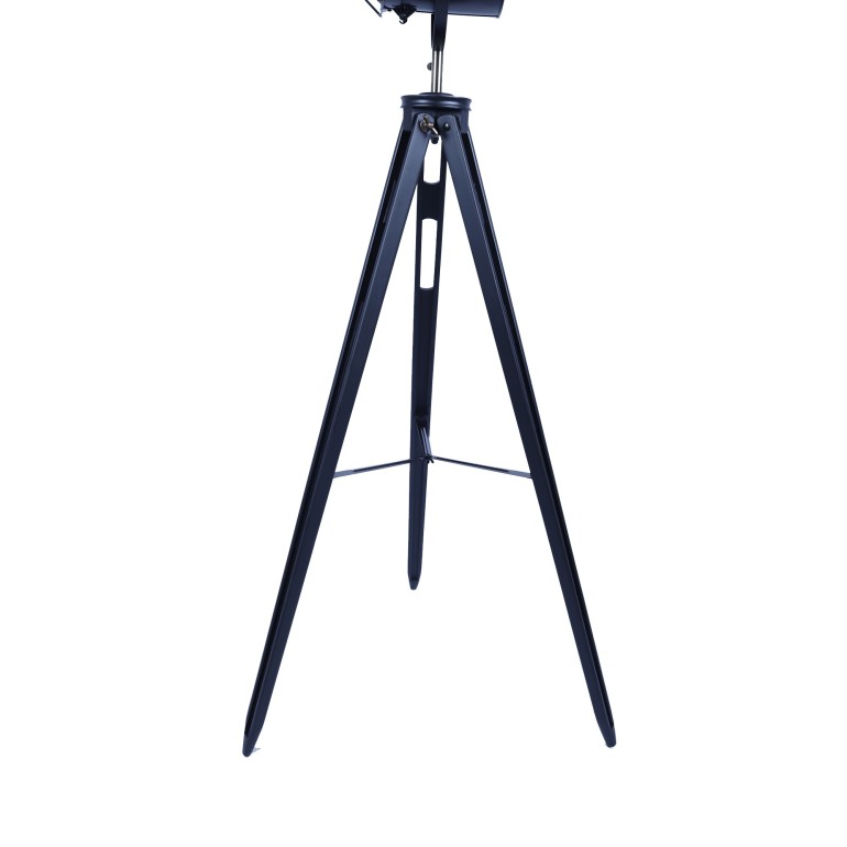 Buy Matte Black Tripod Floor Lamp with Matte Black Head and Mesh from ...